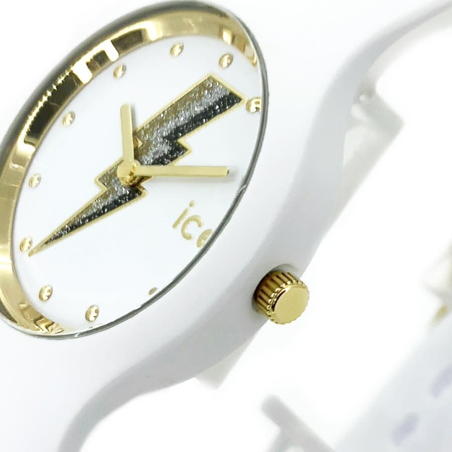 [New]ICEWATCH ice Ladies Quartz watch round 10 bar water resistant ...