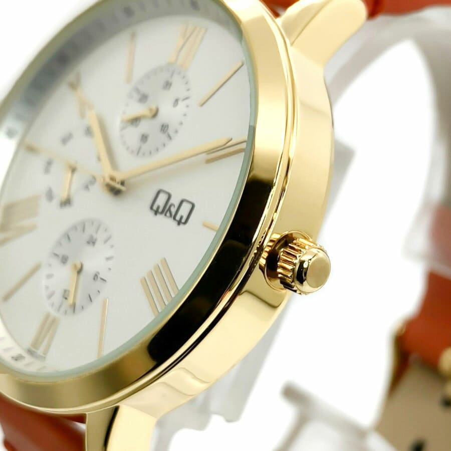 [New]Citizen CITIZEN Q&Q Q&Q Ladies Quartz watch round 5 bar water ...