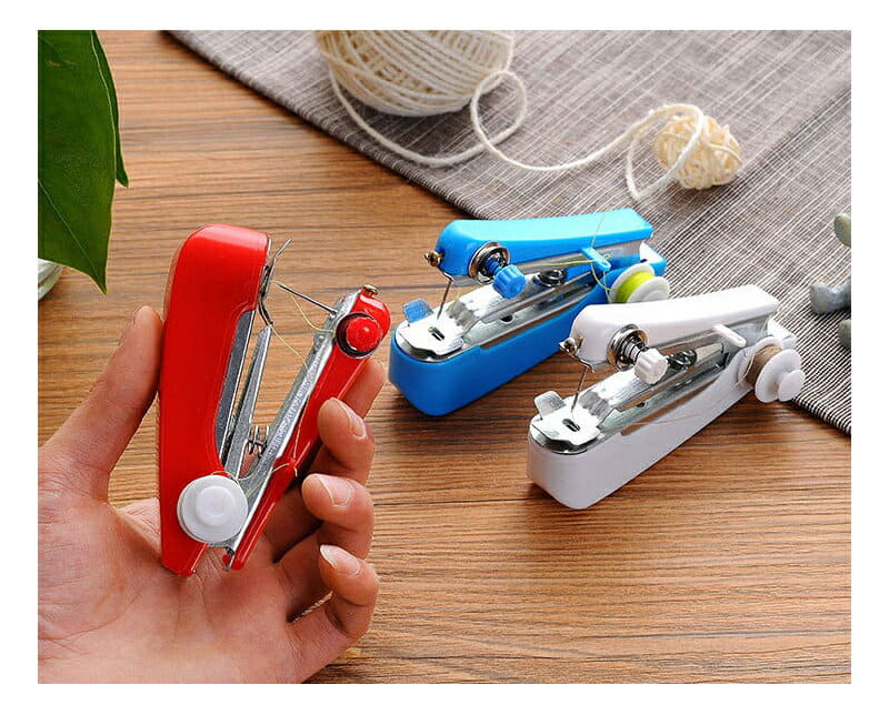 [New]handy sewing machine manual operation sewing machine palm size ...