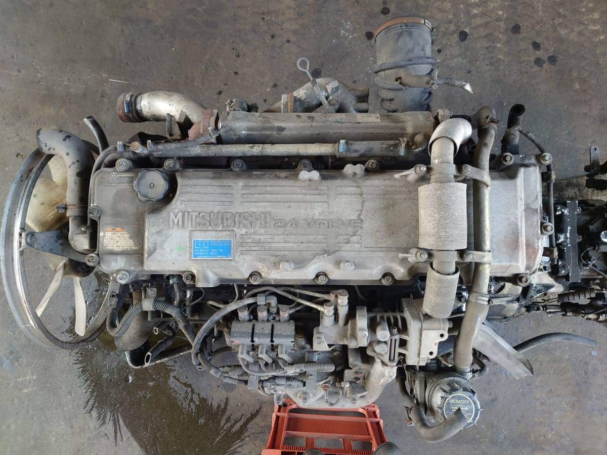 [Used]6M60 4AT1 Engine Mitsubishi Fuso fighter PA-FK61F best output ...