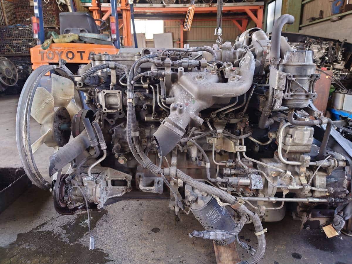 [Used]6M60 4AT1 Engine Mitsubishi Fuso fighter PA-FK61F best output ...