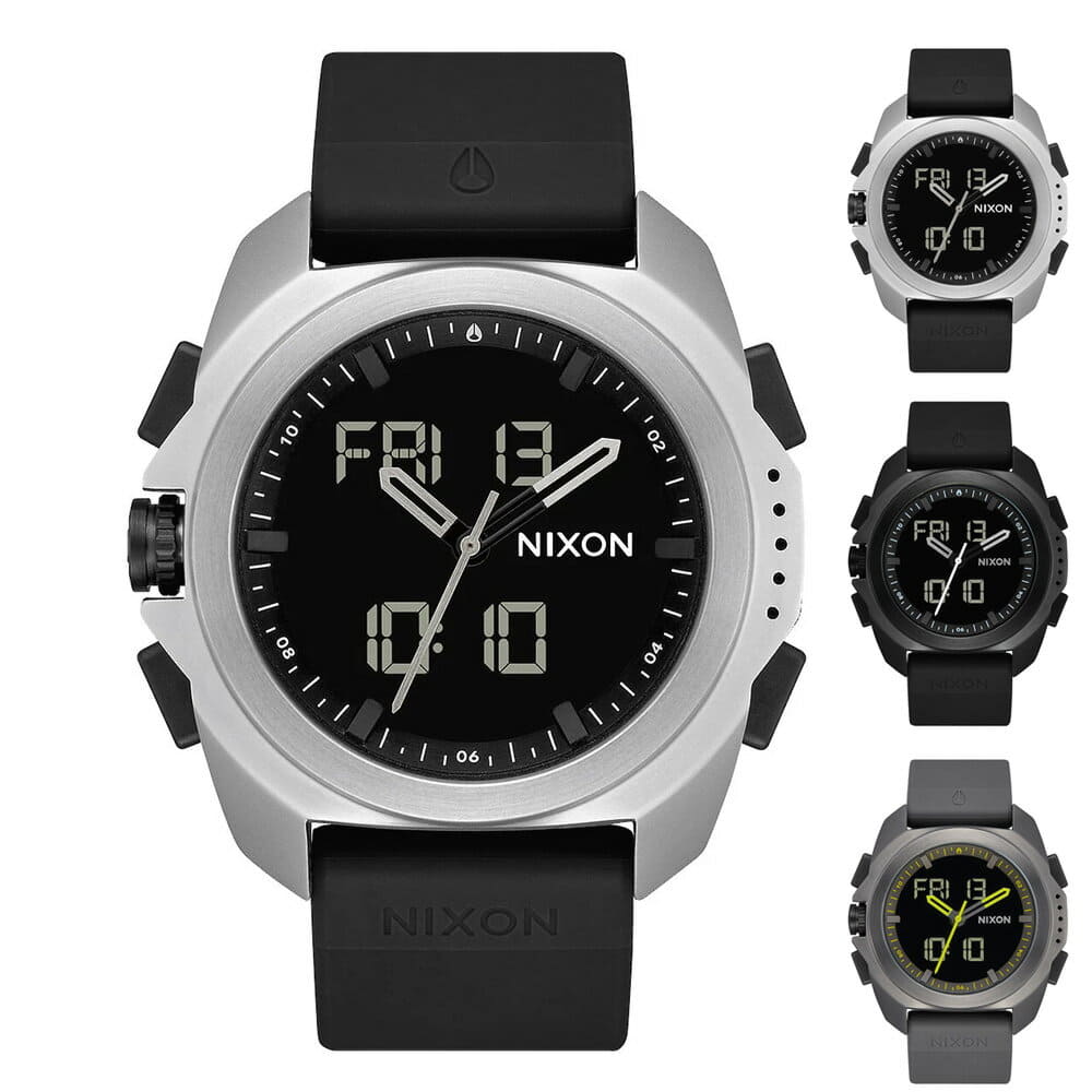 [New]Nixon NIXON replay Ripley clock analog digital watch Chronograph ...