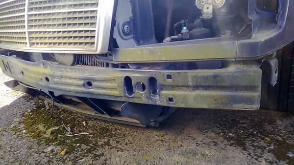 [Used] Benz W124 E220 Front bumper Lean reinforcement 1246260530 ...