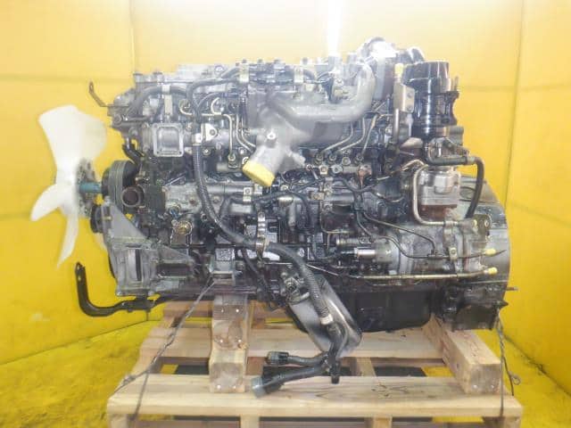 [Used]6M60-T1 Engine Mitsubishi Fuso Fighter Mignon 2005 PA-FK61FJ - BE ...