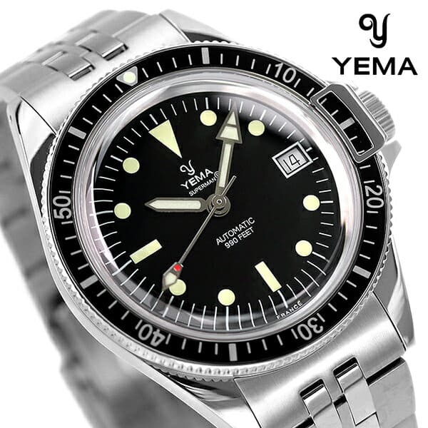 [New]iema clock superman heritage 39mm Automatic winding mens YSUP2018A ...