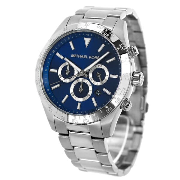[New]Michael Kors clock Chronograph mens MK8781 MICHAEL KORS blue - BE ...