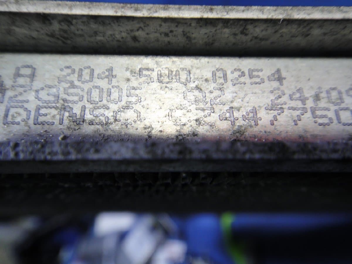 [Used]Mercedes-Benz W212 E350 condenser Item Number 2045000254 [6030 ...