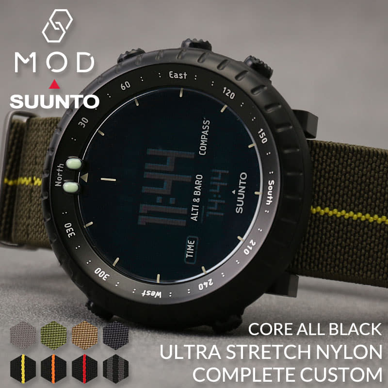 [New]MOD complete The SUUNTO core oar Black SUUNTO CORE BLACK clock ...