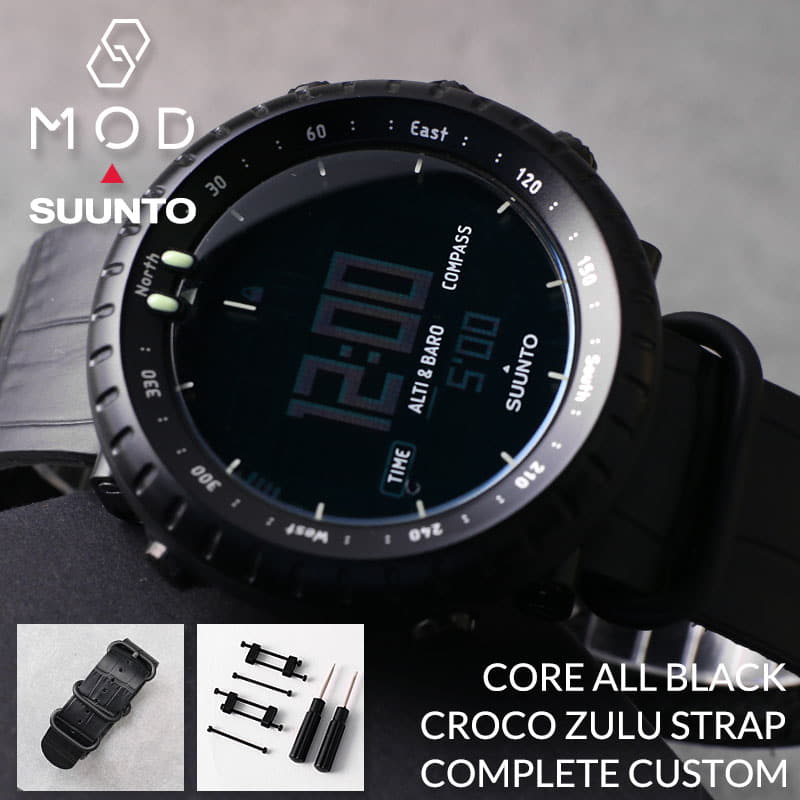 [New]MOD complete SUUNTO core oar Black SUUNTO CORE BLACK clock SUUNTO ...