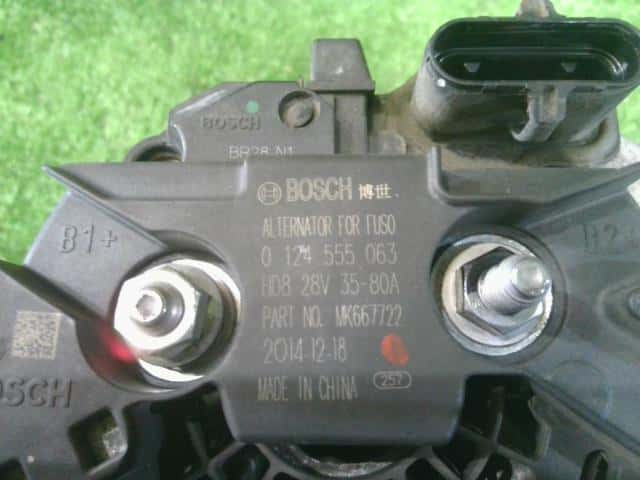[Used]Alternator Mitsubishi Fuso 2015 TKG-FEA50 MK667722 - BE FORWARD ...