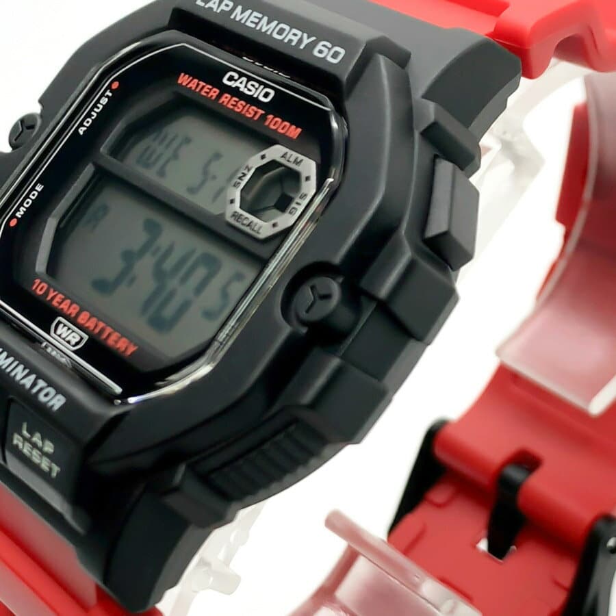 [New]CASIO Casio SPORTS mens Ladies square 10 bar water resistant fully ...
