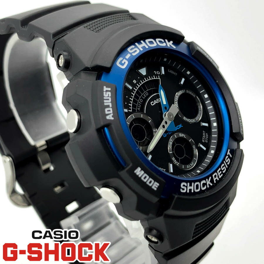 [New]With G-SHOCK G-SHOCK mens Casio G-Shock clock AW-591-2A digital ...