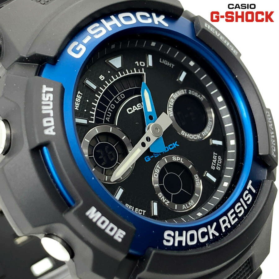 [New]With G-SHOCK G-SHOCK mens Casio G-Shock clock AW-591-2A digital ...