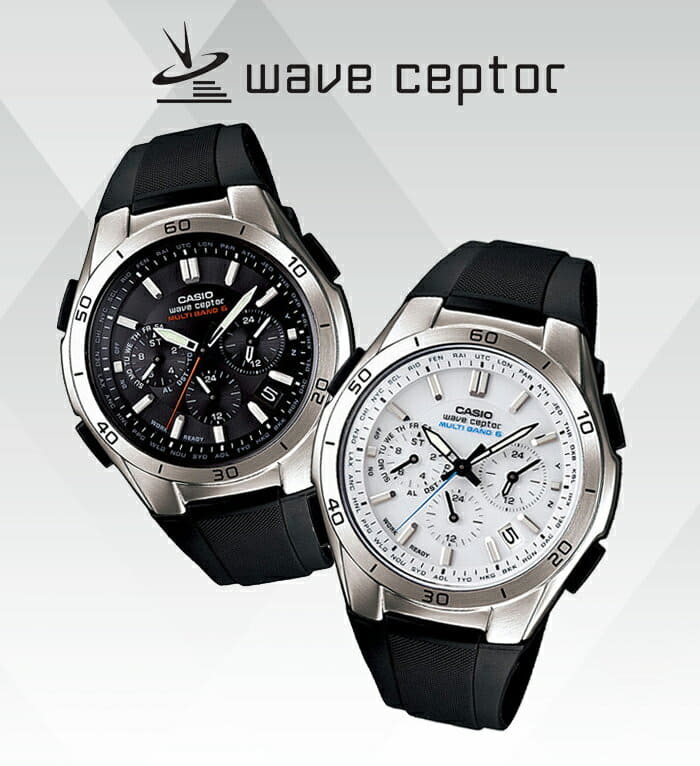 [New]★Move Casio mens Electric wave solar Casio Electric wave solar arm ...