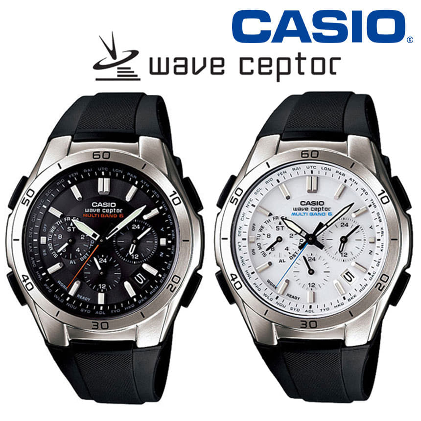 [New]★Move Casio mens Electric wave solar Casio Electric wave solar arm ...