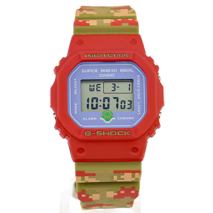 [New]Casio G-Shock G-SHOCK Super Mario Brothers quartz digital urethane ...