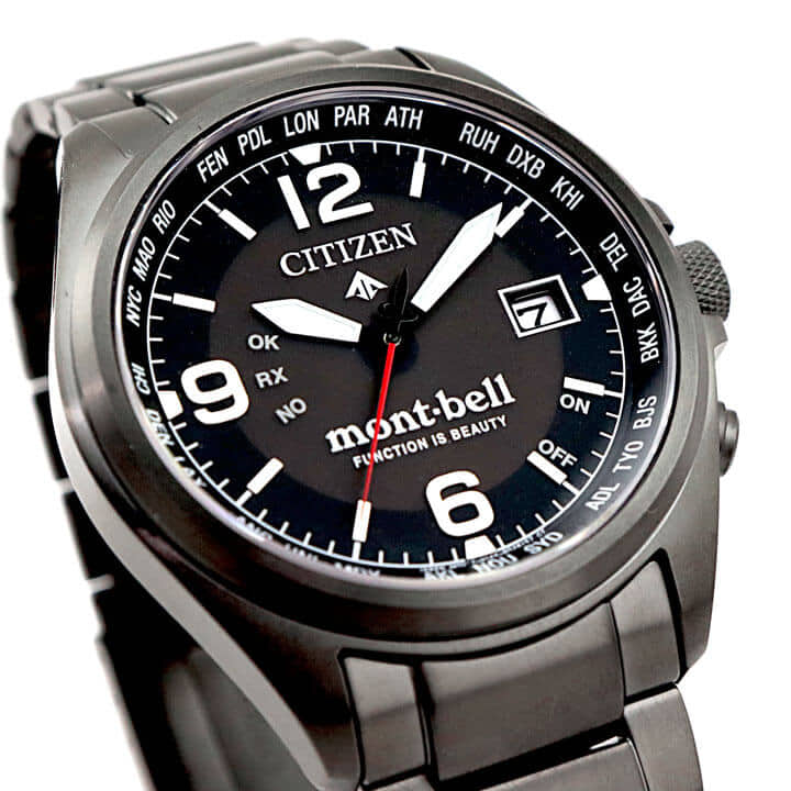 [new]citizen Pro Master Eco Drive Electric Wave Solar Mens Land Series