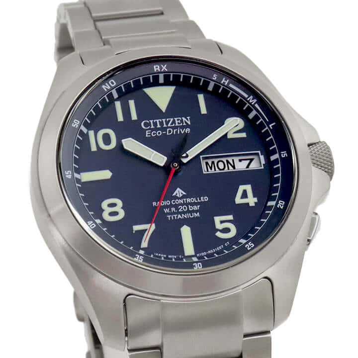 [New]CITIZEN pro master land Eco Drive Electric wave solar mens Citizen ...