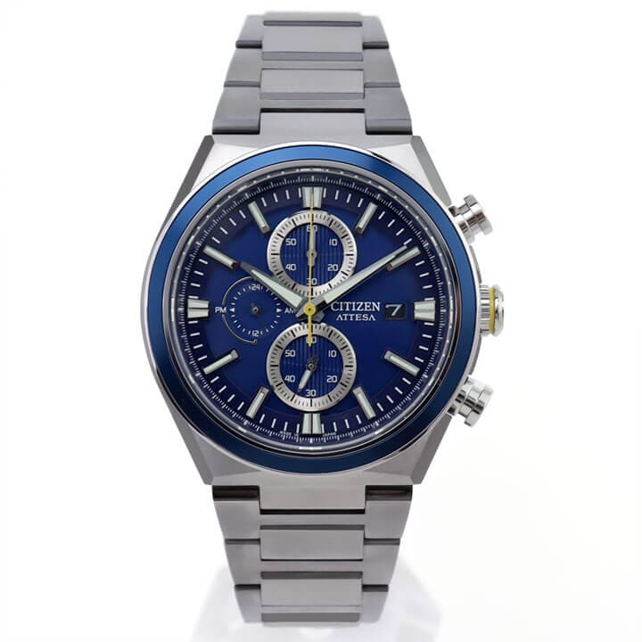 [New]CITIZEN ATTESA ACT Line Eco Drive solar analog titanium metal ...