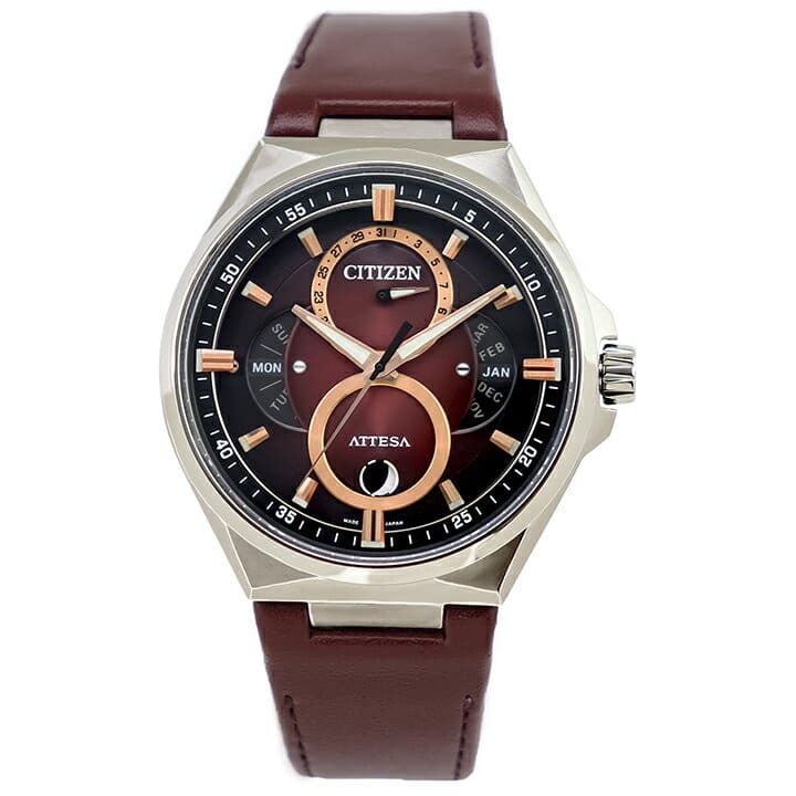 [New]CITIZEN ATTESA ACT Line Eco Drive solar analog leather belt ...