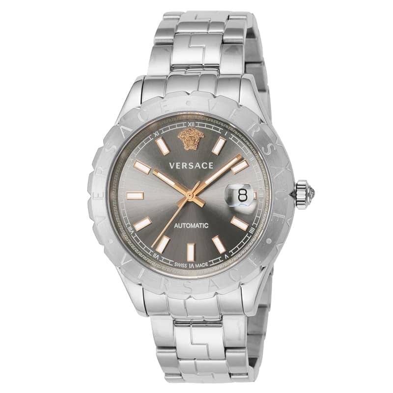 [New]Versace VERSACE clock helenium HELLENYIUM mens gray VEZI00119 ...