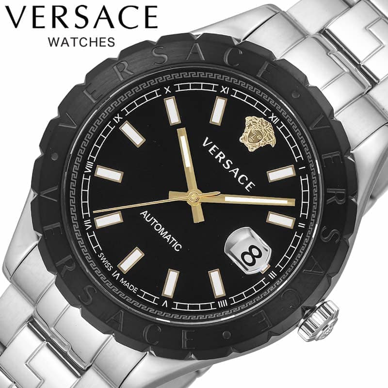 [New]Versace VERSACE clock helenium HELLENYIUM mens Black VEZI00321 ...