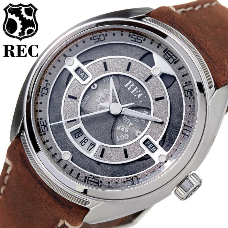 [New]Mens Mechanical self-winding watch REC-P-901-02 for LEC REC clock ...