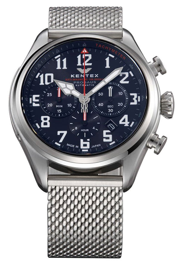 [New]Ken tex KENTEX clock Ken tex clock KENTEX pro gauss PROGAUS mens ...