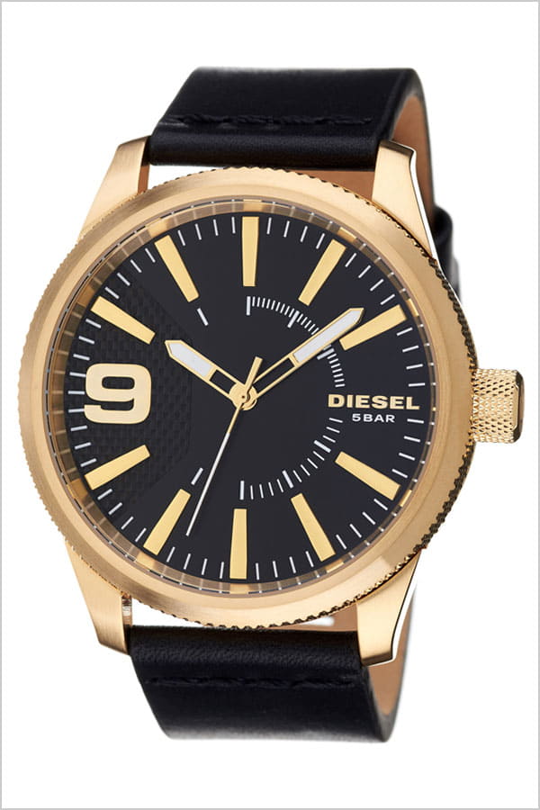 [New]The that diesel DIESEL clock diesel clock DIESEL Rasp RASP mens ...