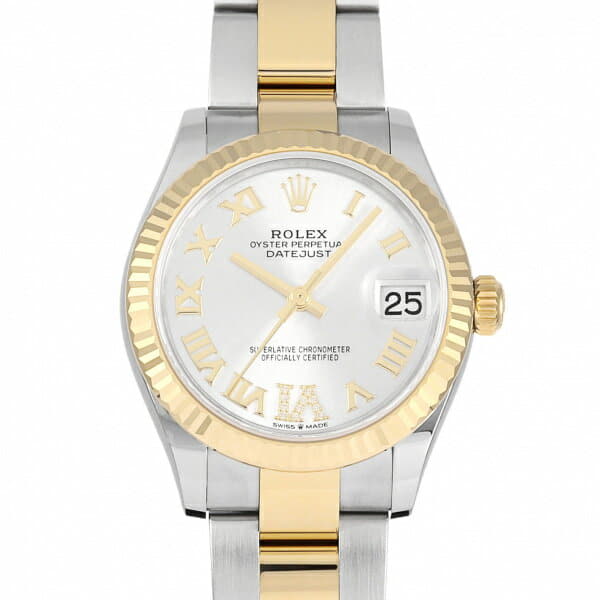 [New]ROLEX ROLEX date just 31 278273 Silver /(VI diamond) Rome ...