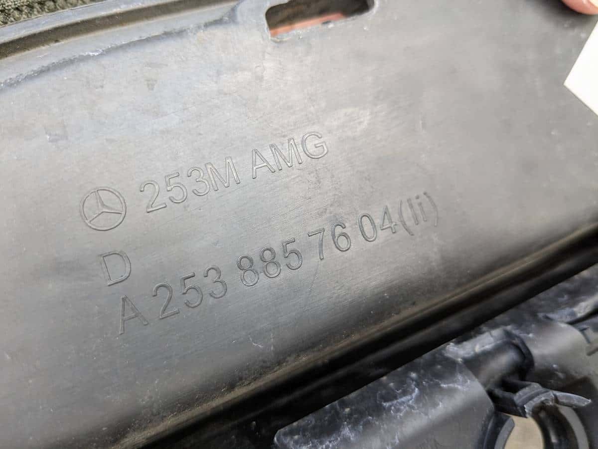 [Used]Benz X253 GLC Genuine Front bumper grill Left 2538857604 bumper ...