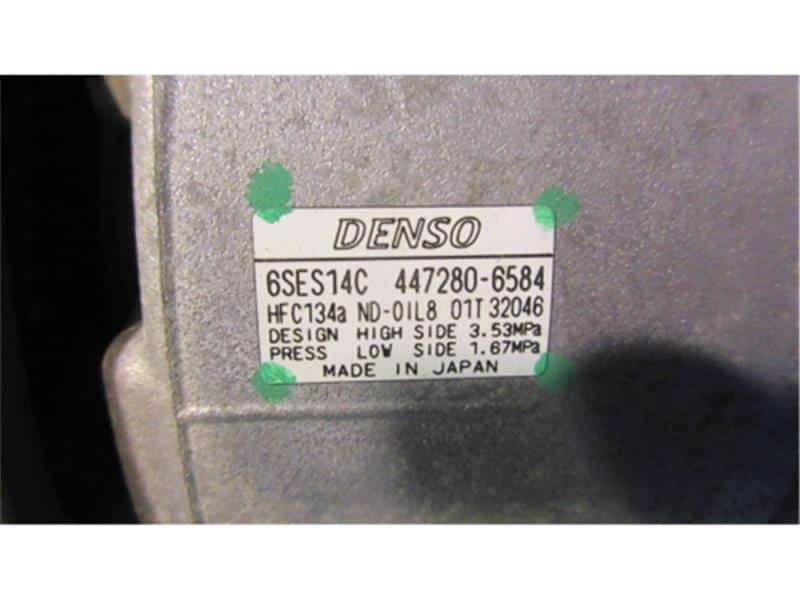 [Used]A/C Compressor TOYOTA Corolla Fielder 2016 DBA-ZRE162G 883101A841 ...