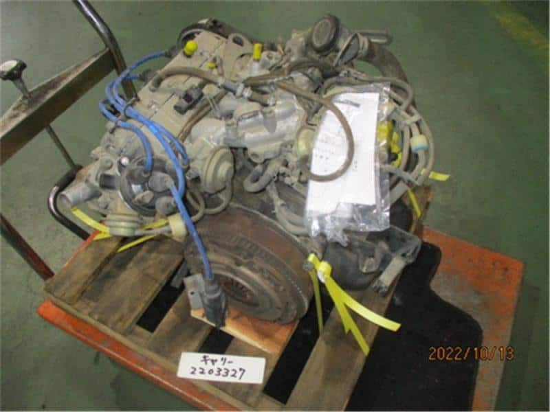 [Used]F6A Engine SUZUKI Carry 1997 V-DC51T - BE FORWARD Auto Parts