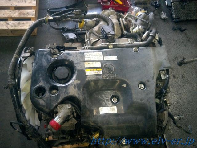 [Used]4JJ1T Engine ISUZU 2015 TRG-NNR85AN 【大型商品】 - BE FORWARD Auto Parts