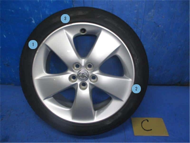 [Used]Tire&Wheel Assembly TOYOTA Prius 2013 DAA-ZVW30 4261147201 - BE ...