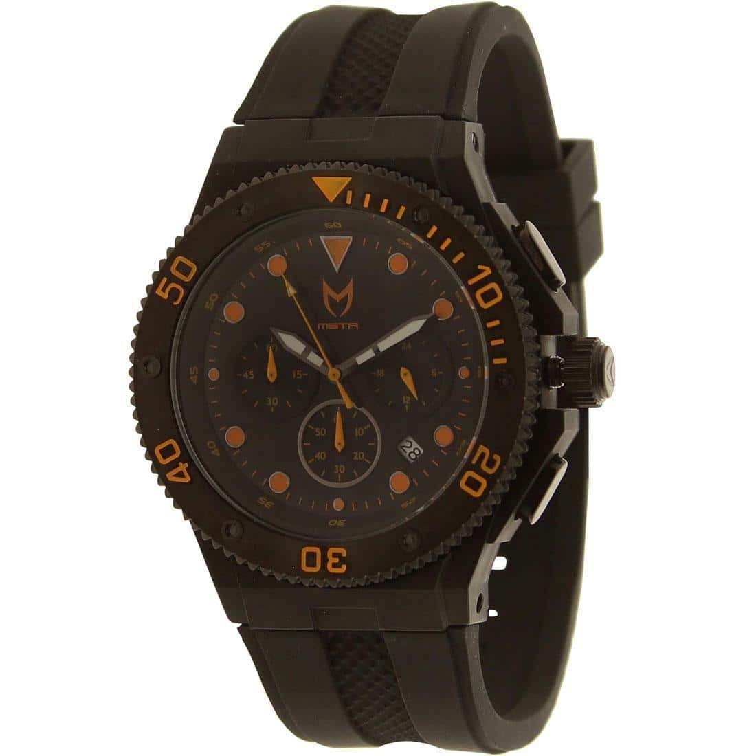 [New]Meister Meister Ambassador Plastic MK2 Watch (black orange) unisex ...