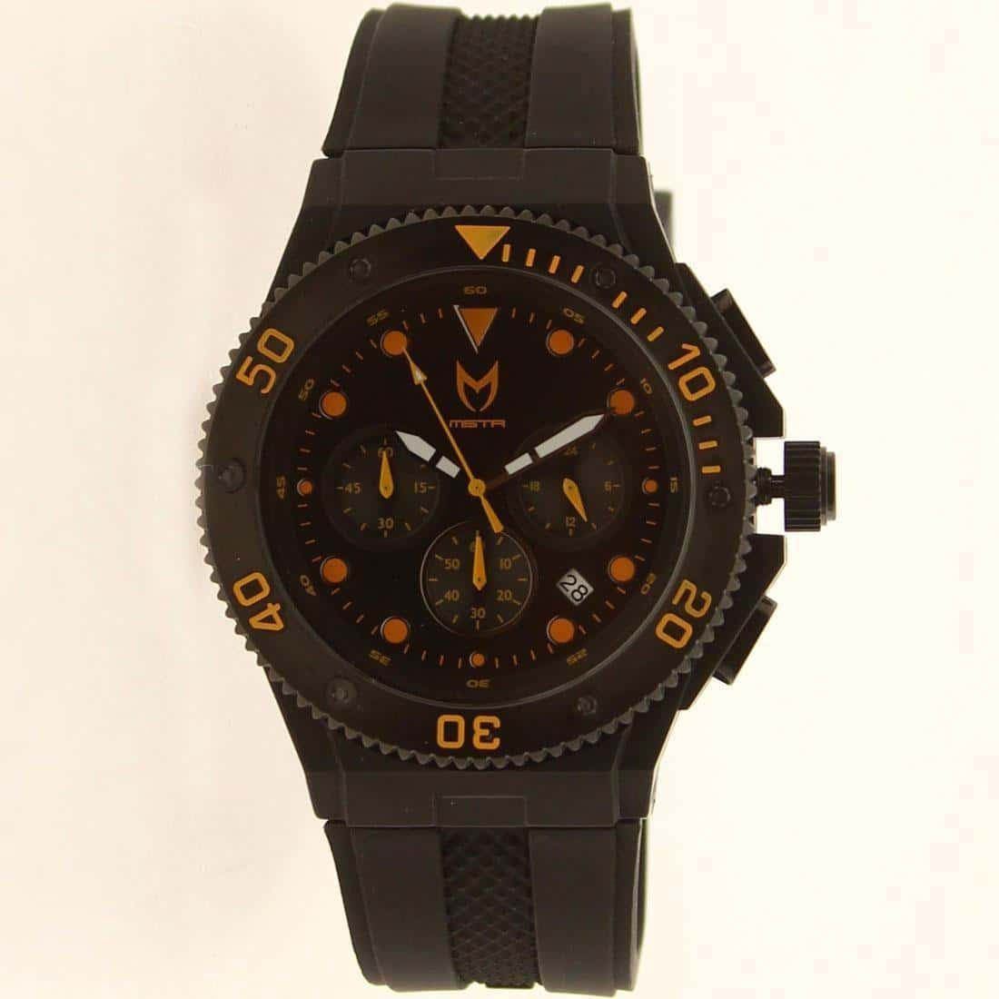 [New]Meister Meister Ambassador Plastic MK2 Watch (black orange) unisex ...