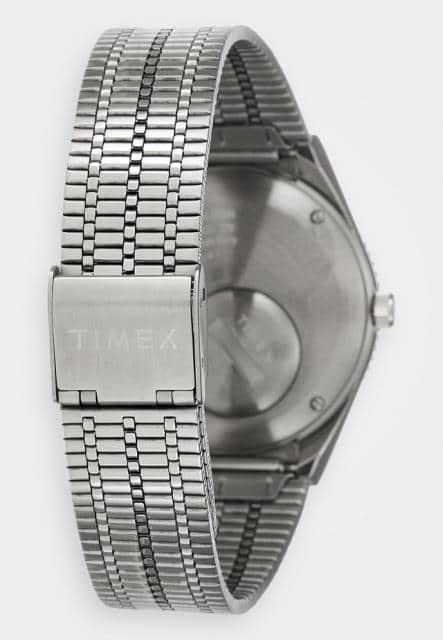 [New]Timex Timex Q REISSUE - Watch - silver-coloured/blue/red unisex ...