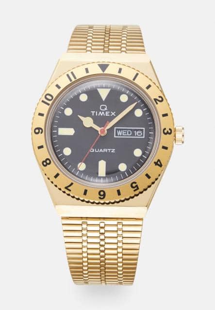 [New]Timex Timex Q DIVER UNISEX - Watch - gold-coloured/black unisex ...