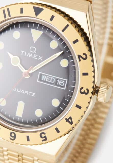 [New]Timex Timex Q DIVER UNISEX - Watch - gold-coloured/black unisex ...