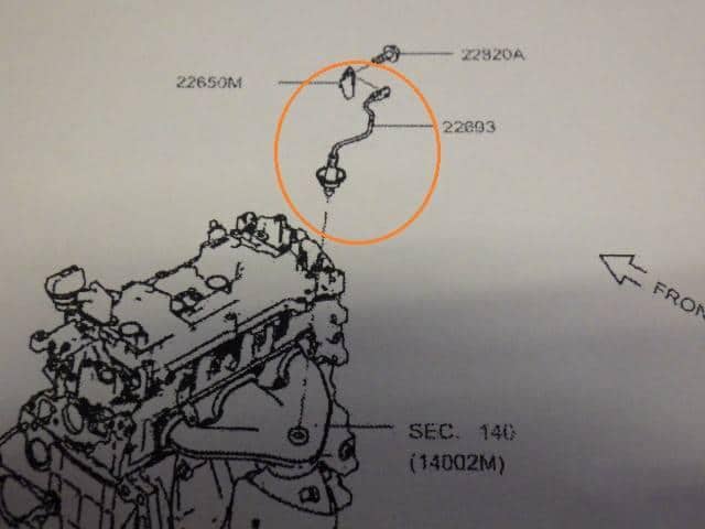 [Used]O2 Sensor NISSAN Serena 2020 DAA-GFC27 226935RF0A - BE FORWARD ...