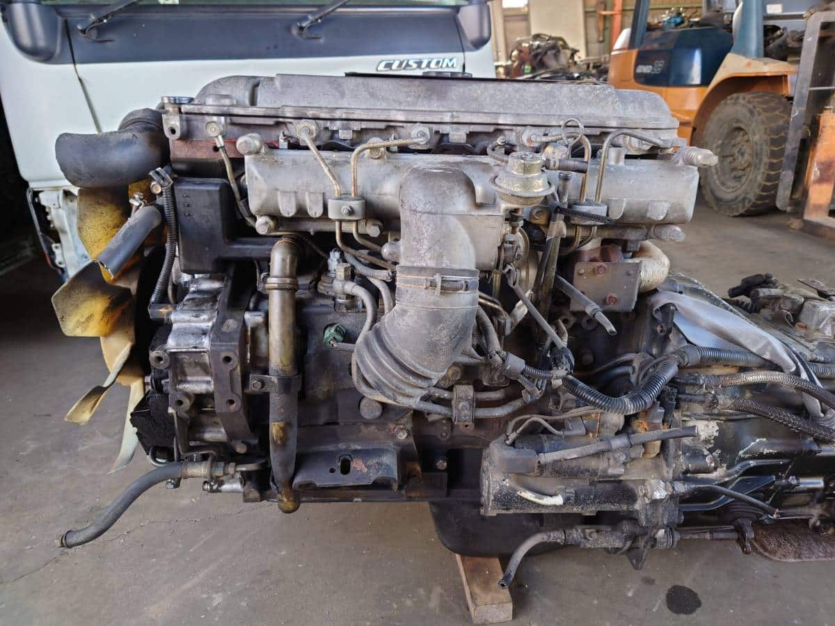 [Used]4M51(1A2) Engine Mitsubishi Canter June, 2001 KK-FE50EB best ...