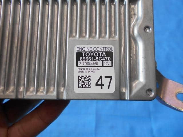 [Used]Engine Control Unit TOYOTA Probox 2019 DBE-NCP160V 896615C470 ...