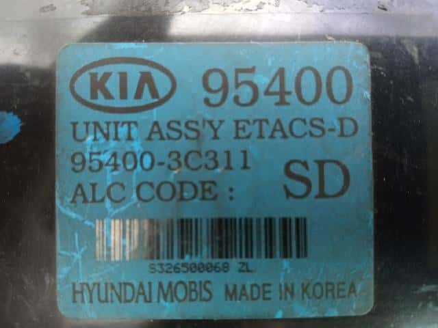 [Used] Car Fan Goods KIA Regal 2003 95400-3C000 - BE FORWARD Auto Parts