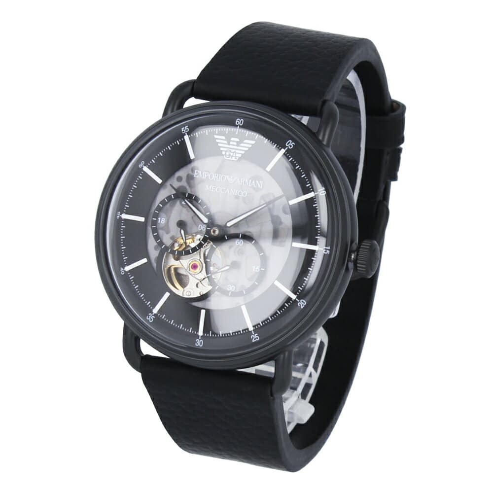 [New]EMPORIO ARMANI Emporio Armani AVIATOR MECCANICO clock mens ...