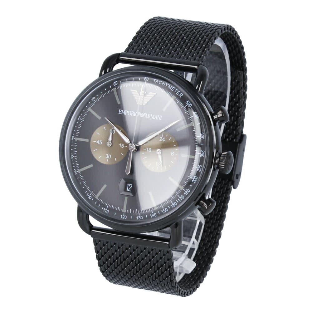 [New]EMPORIO ARMANI Emporio Armani AVIATOR clock mens quartz analog ...