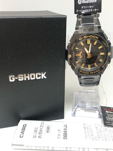 [New]CASIO G-SHOCKG-STEEL GST-B500 SeriesGST-B500BD-1A9JF tough solar ...