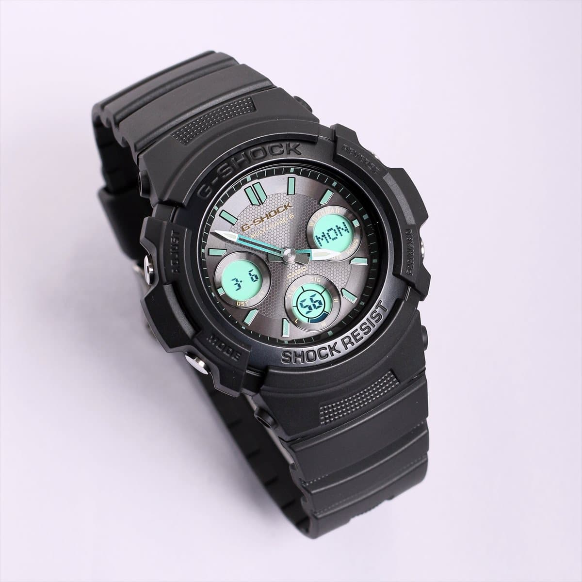 [New]Casio G-Shock AWG-M100RC-1AJF TEAL AND BROWN COLOR series CASIO G ...