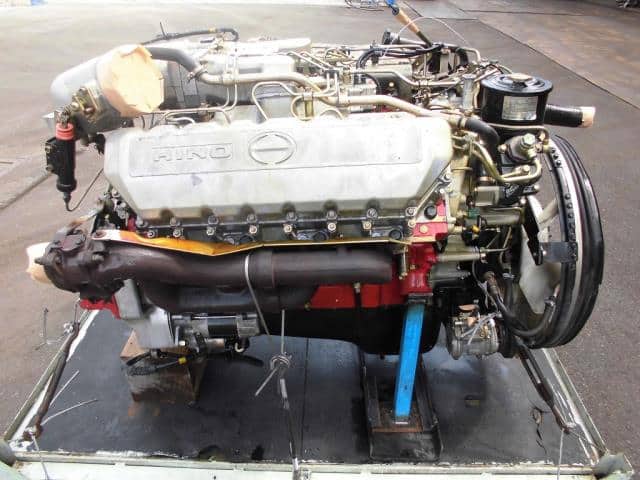 [Used]F21C Engine HINO Hino tractor 1997 KC-SH4FDCA - BE FORWARD Auto Parts