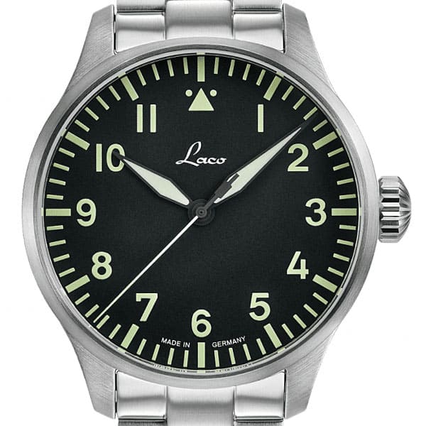[New]rako Laco 42mm self-winding watch pilot PILOT 861895 Rom loam ...